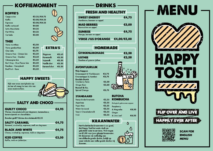 Happy Tosti | The best social sandwich!